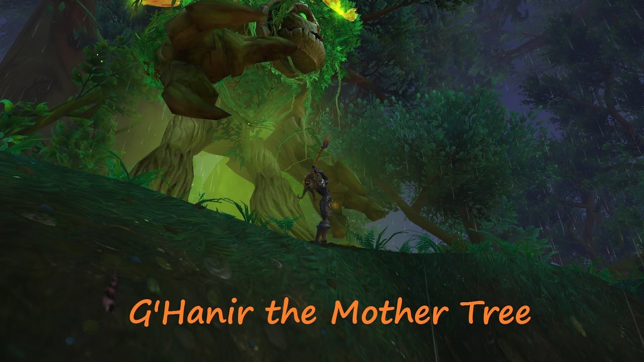 World of Warcraft Legion Druid Resto Artifact Weapon G'Hanir the Mother ...