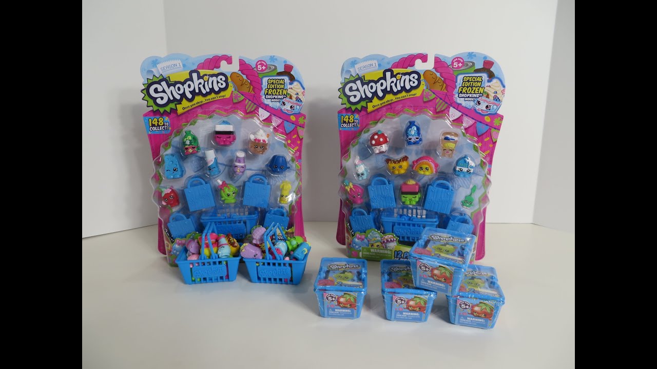 Shopkins Season 1 Haul Opening Toy Review Round 2 Moose Toys - YouTube