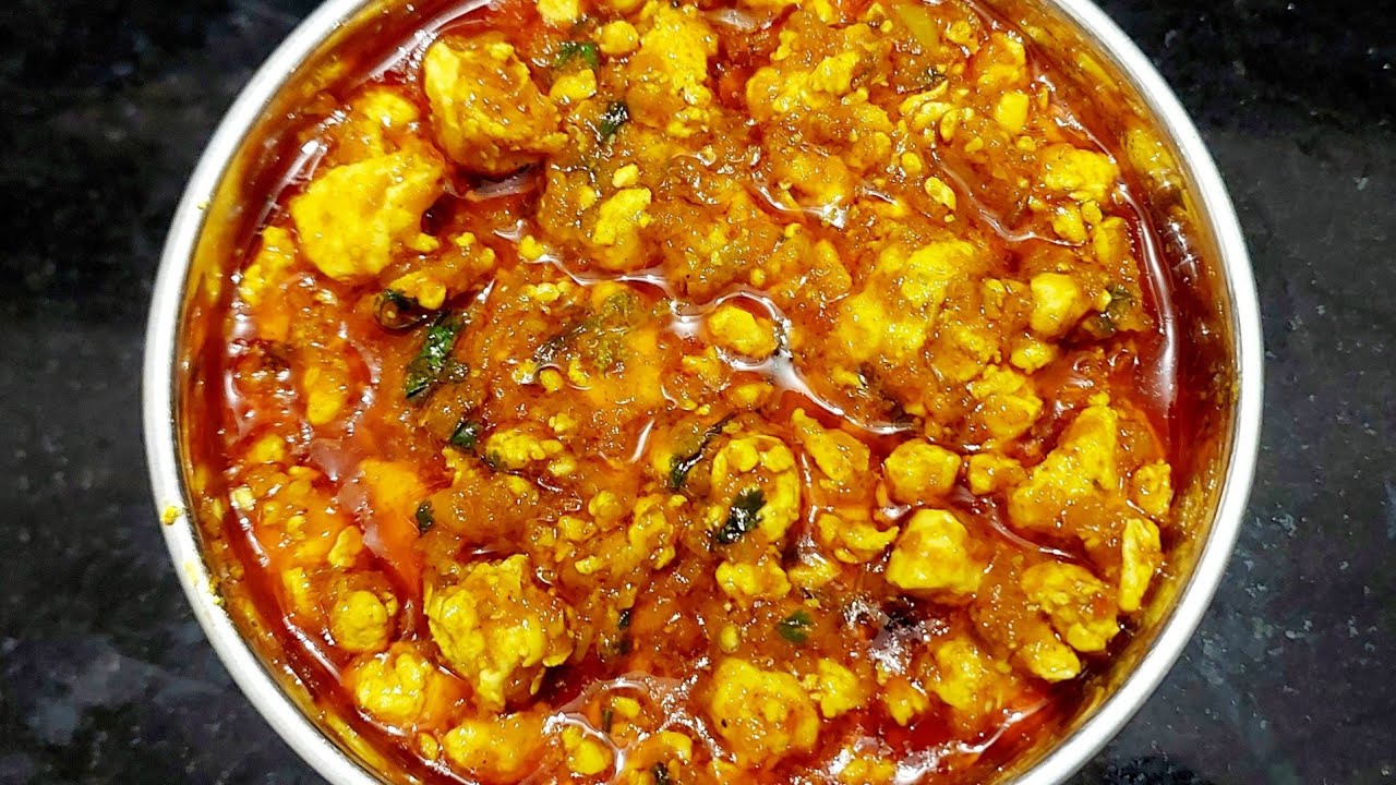 Egg Bhurji Gravy | Anda Burji Curry | Egg masala recipe #Egg - YouTube