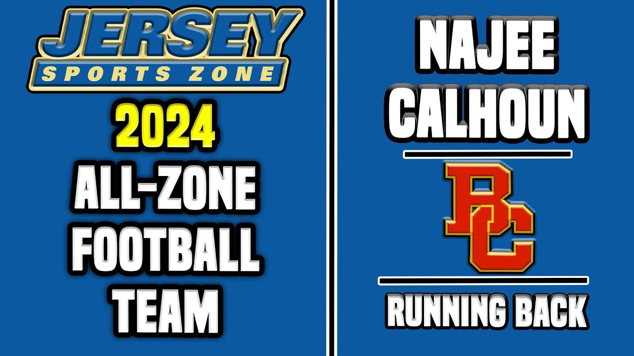 Najee Calhoun | Bergen Catholic RB | 2024 JSZ All Zone Profile - YouTube