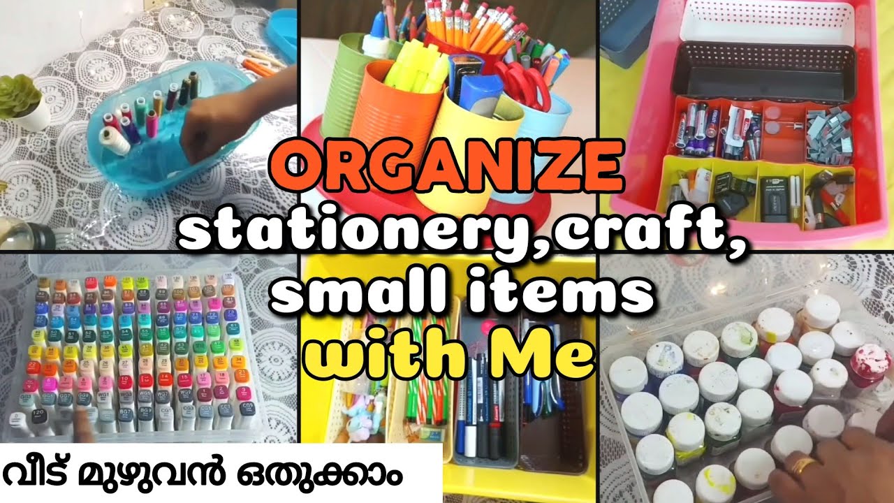 ORGANIZE Stationery Art Craft Items Organizing small Items Junk Drawer organize-stationery-art-craft-items-organizing-small-items-junk-drawer
