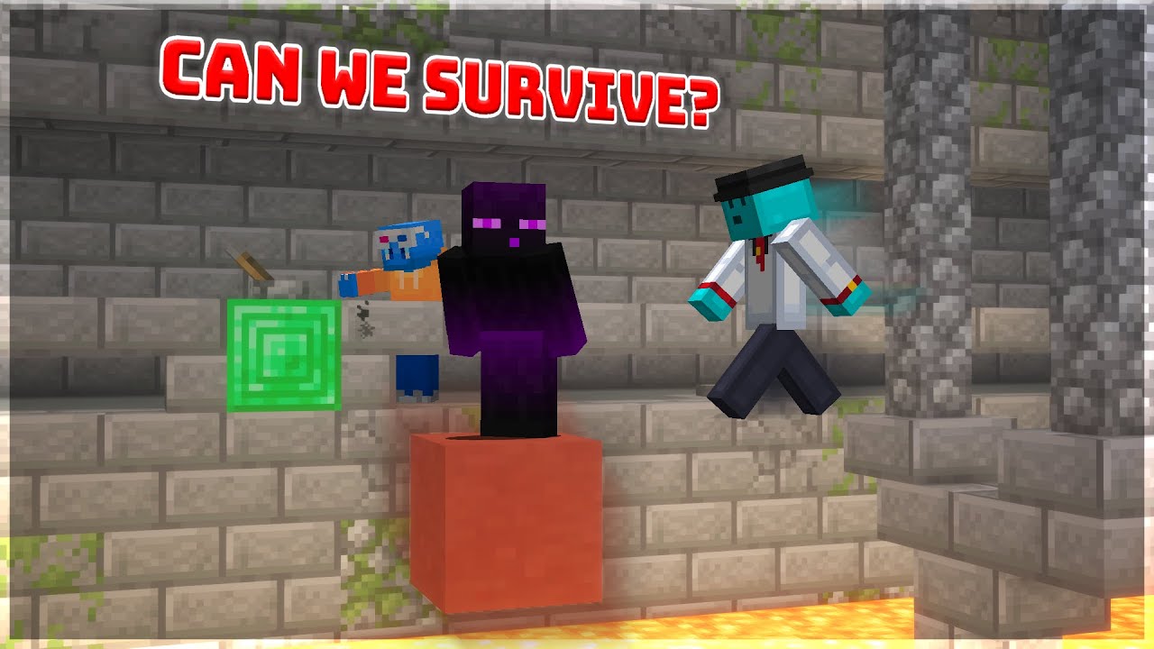 Surviving Minecraft's Deadliest Traps! - YouTube