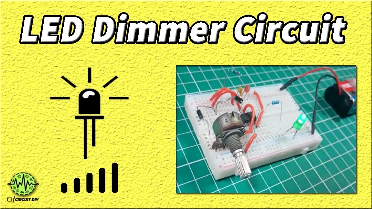 LED Dimmer Circuit | LED Dimmer | LED Dimmer Switch | 555 Timer - YouTube