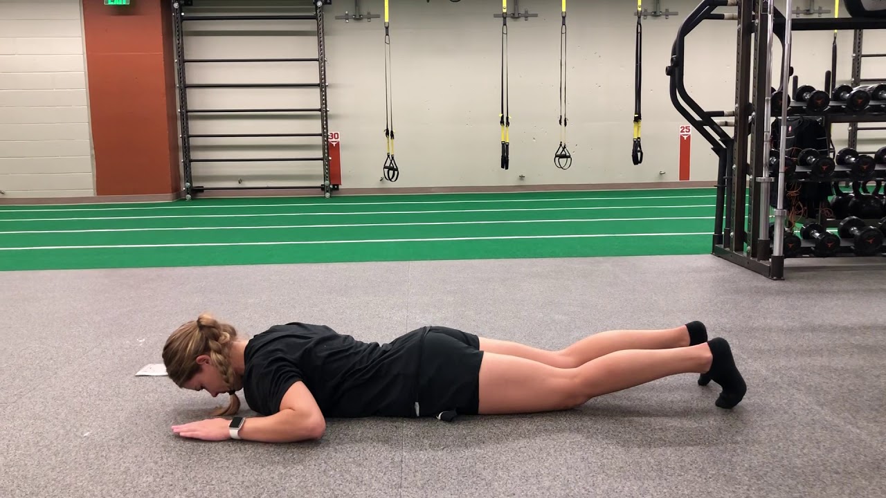 Prone W + Extension - YouTube
