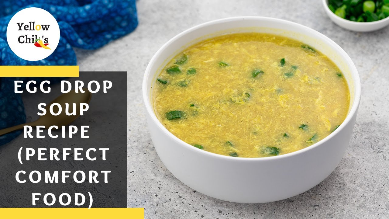 Easy Homemade Egg Drop Soup Recipe to Cozy Up Your Winter! - YouTube