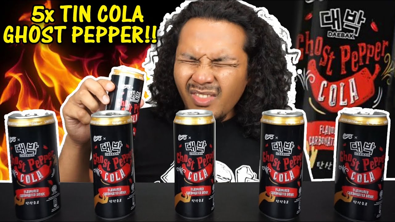 [GIVEAWAY!] tak semua orang boleh minum air DAEBAK GHOST PEPPER COLA ...