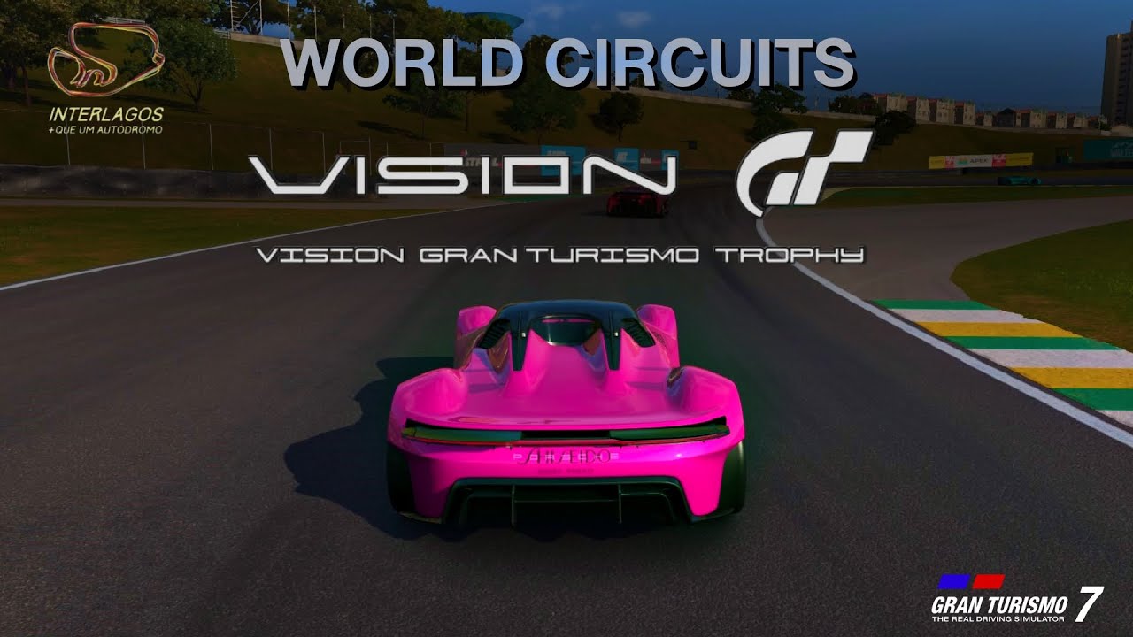 【GT7】World Circuits. VISION GT TROPHY - インテルラゴスサーキット - - YouTube