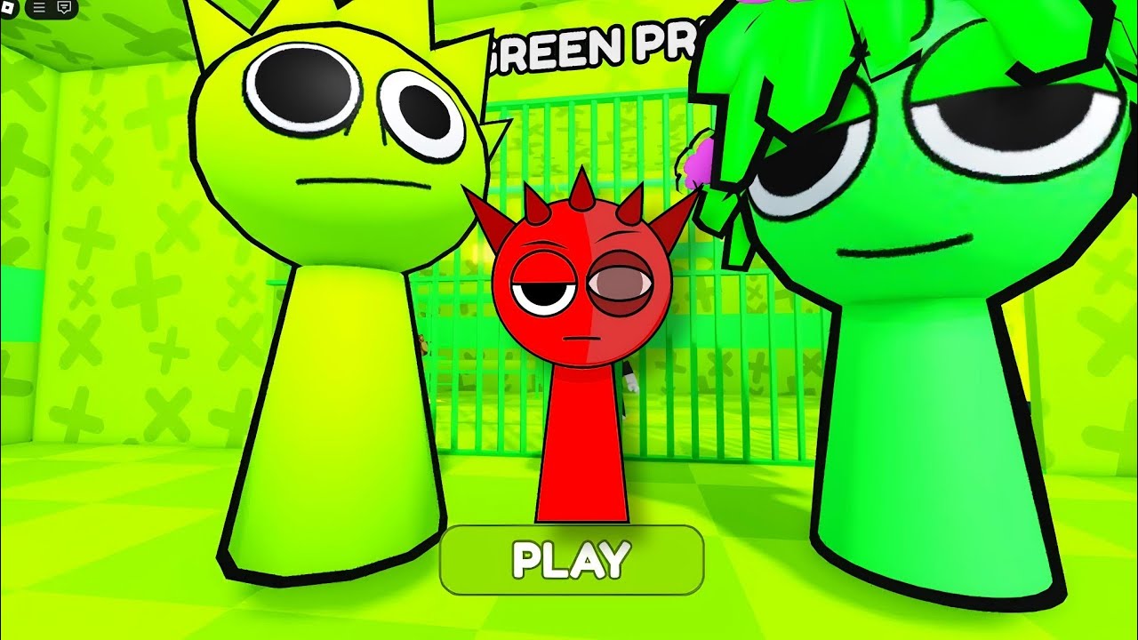 RED SPLANKI PLAY LIME SPLANKI vs GREEN SPLANKI PRISON RUN FULL GAMEPLAY ...
