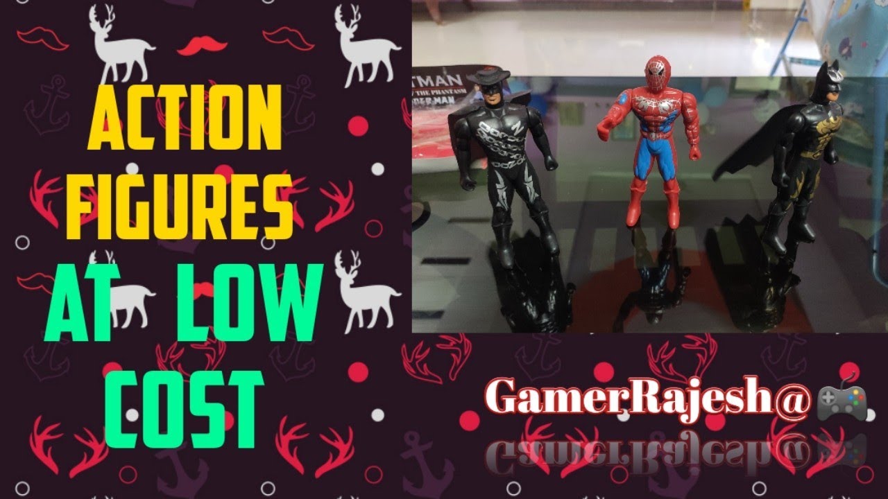 Action figures from Amazon low cost for kids - YouTube