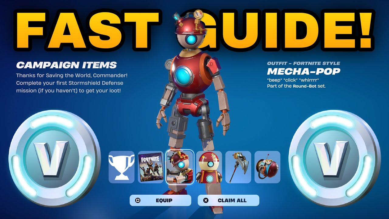 How To COMPLETE ALL MECHA POP QUESTS CHALLENGES in Fortnite! (Quests ...