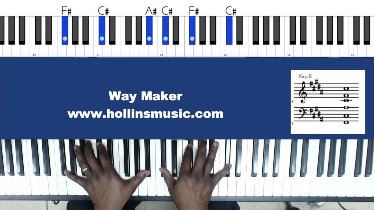 Waymaker | Gospel Piano Tutorial - YouTube