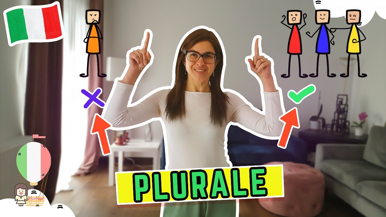 Learn the PLURAL of Nouns in Italian! | Easy Italian Grammar Lesson for ...
