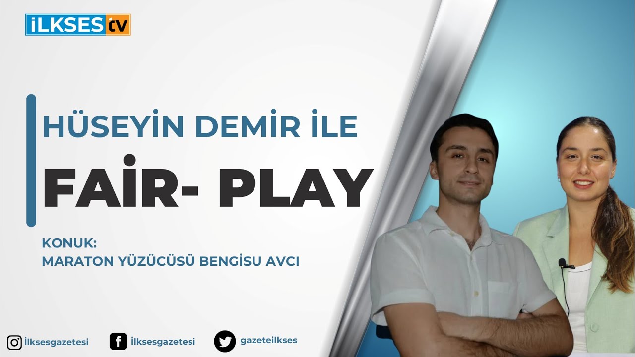 #canlı Hüseyin Demir ile Fair-Play programının konuğu Maraton Yüzücüsü ...
