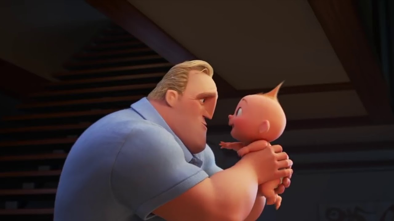 Incredibles 2 official teaser trailer - Jack Jack - Disney pixar coming ...