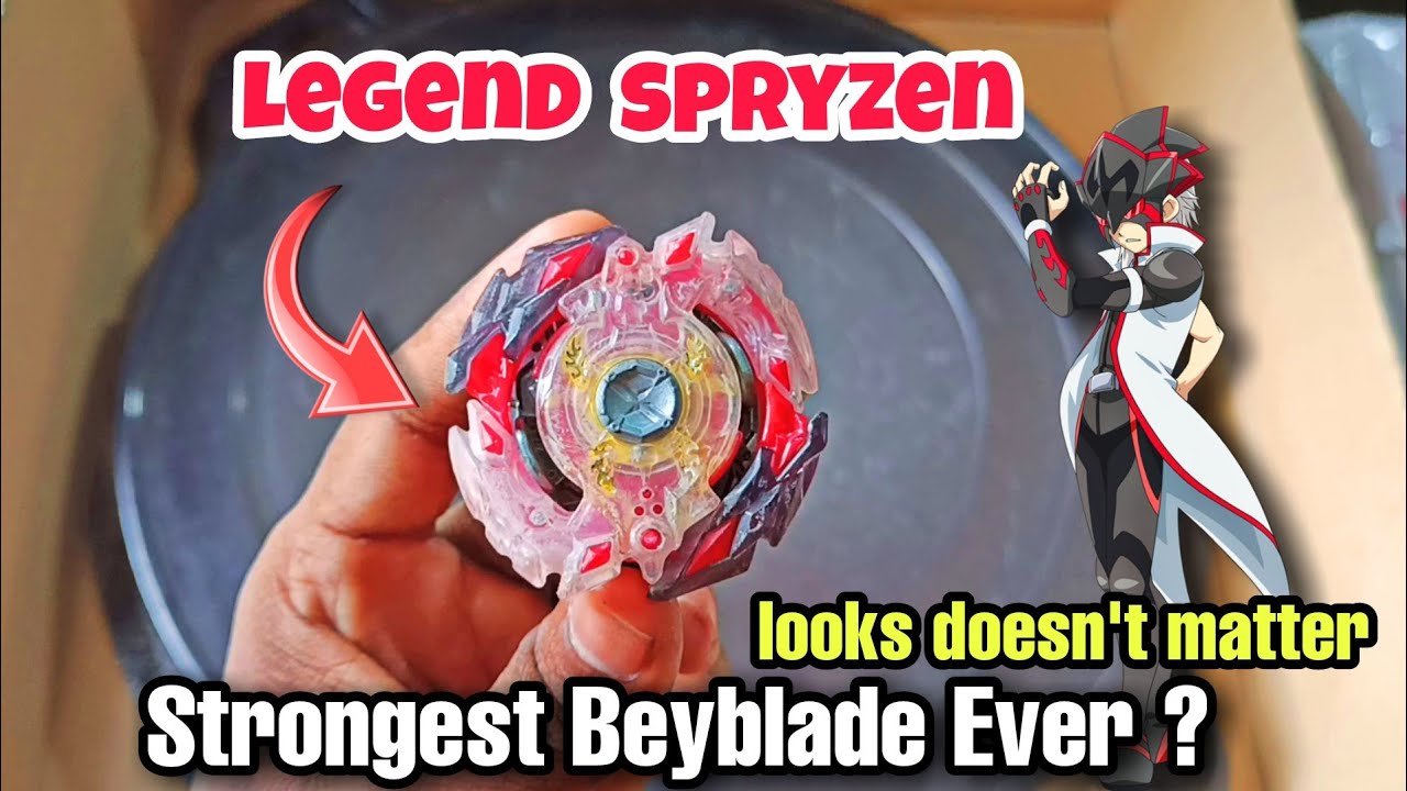 legend spryzen beyblade review l strongest beyblade ever? - YouTube
