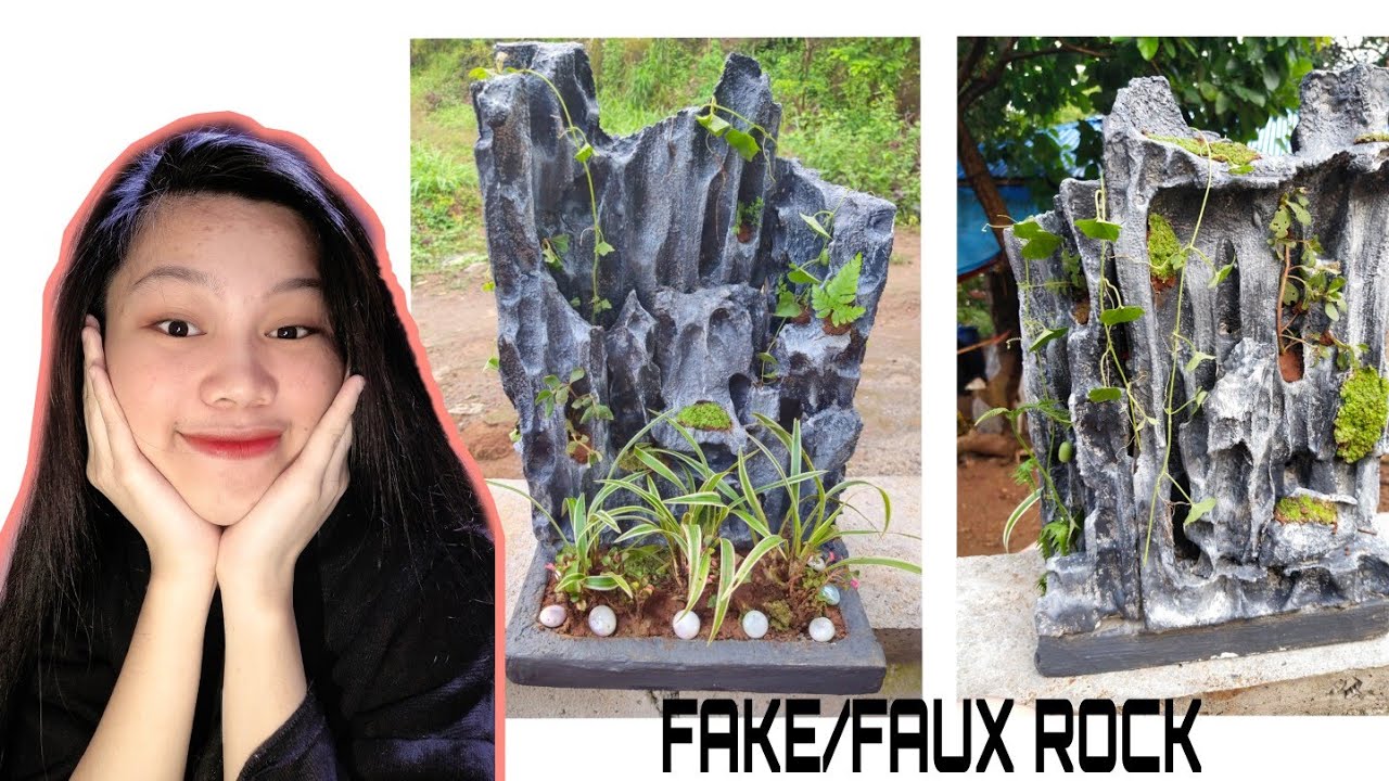 How to make fake/faux Rock? - YouTube