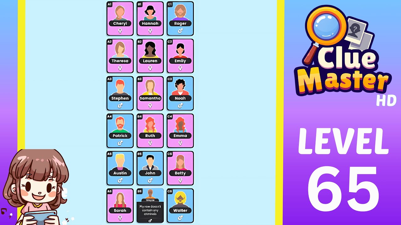 Clue Master Level 65 Solution Walkthrough - YouTube