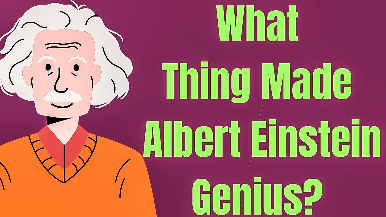 What made Einstein a genius? /How Einstein's Brain was Different ...