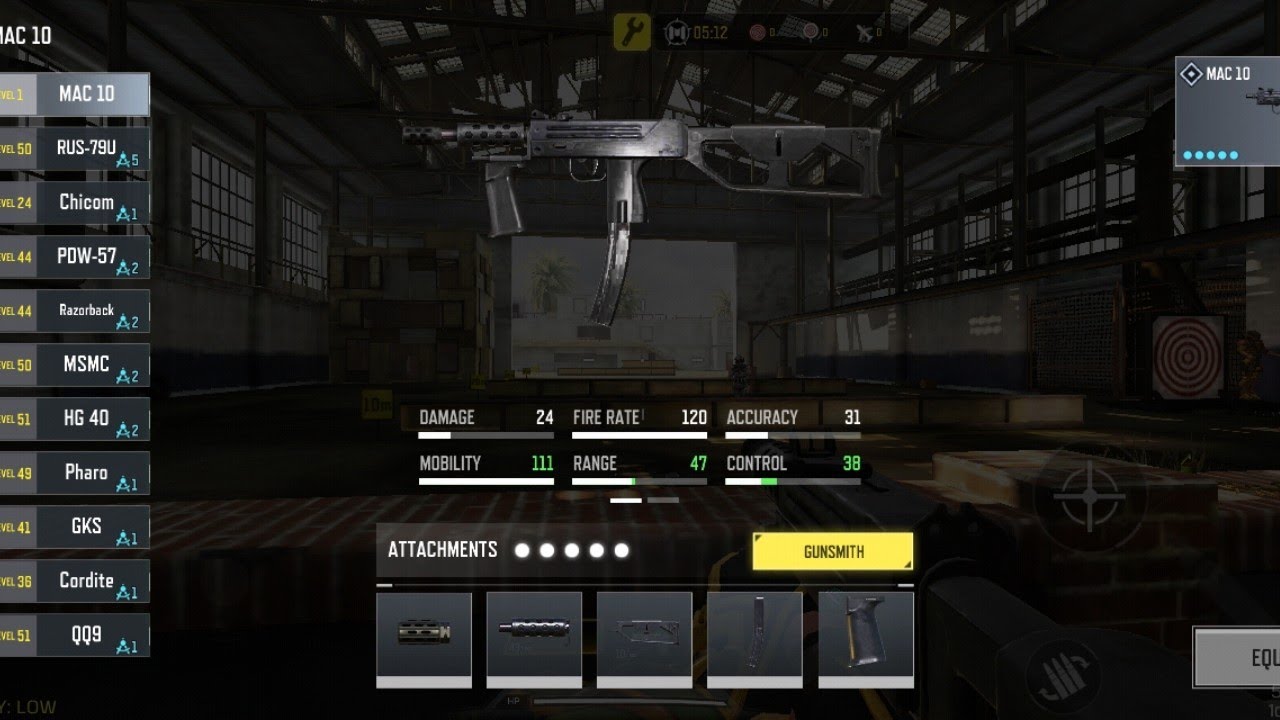 Mac 10 best loadout? | CODM - YouTube