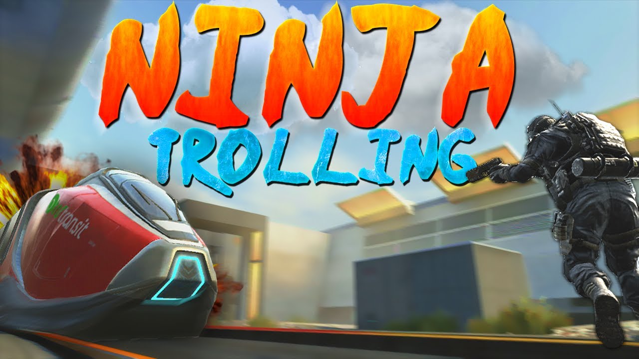 Ninja Trolling #9 (Humiliating the Enemy, Epic Knife Dodges, BO2 Funny ...