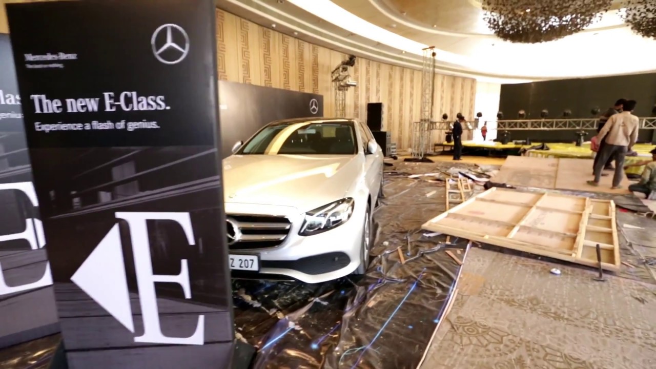 MERCEDES BENZ NEW E CLASS LAUNCH ( DELHI & JAIPUR ) BEHIND THE SCENES ...