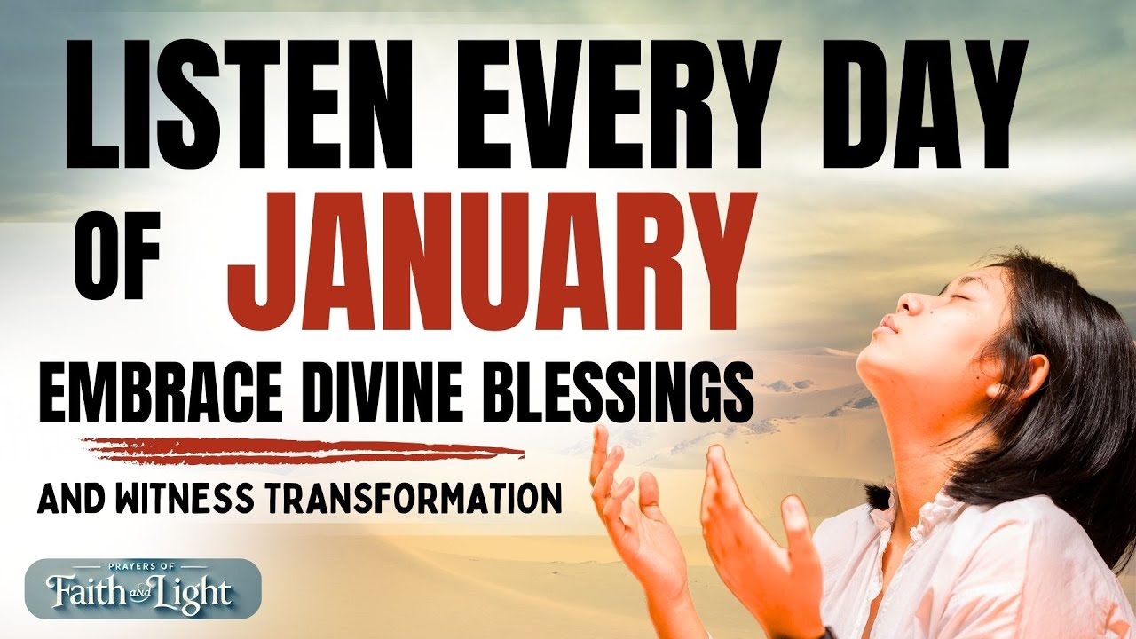 PRAY THIS Powerful January Prayer for Blessing Breakthrough - YouTube