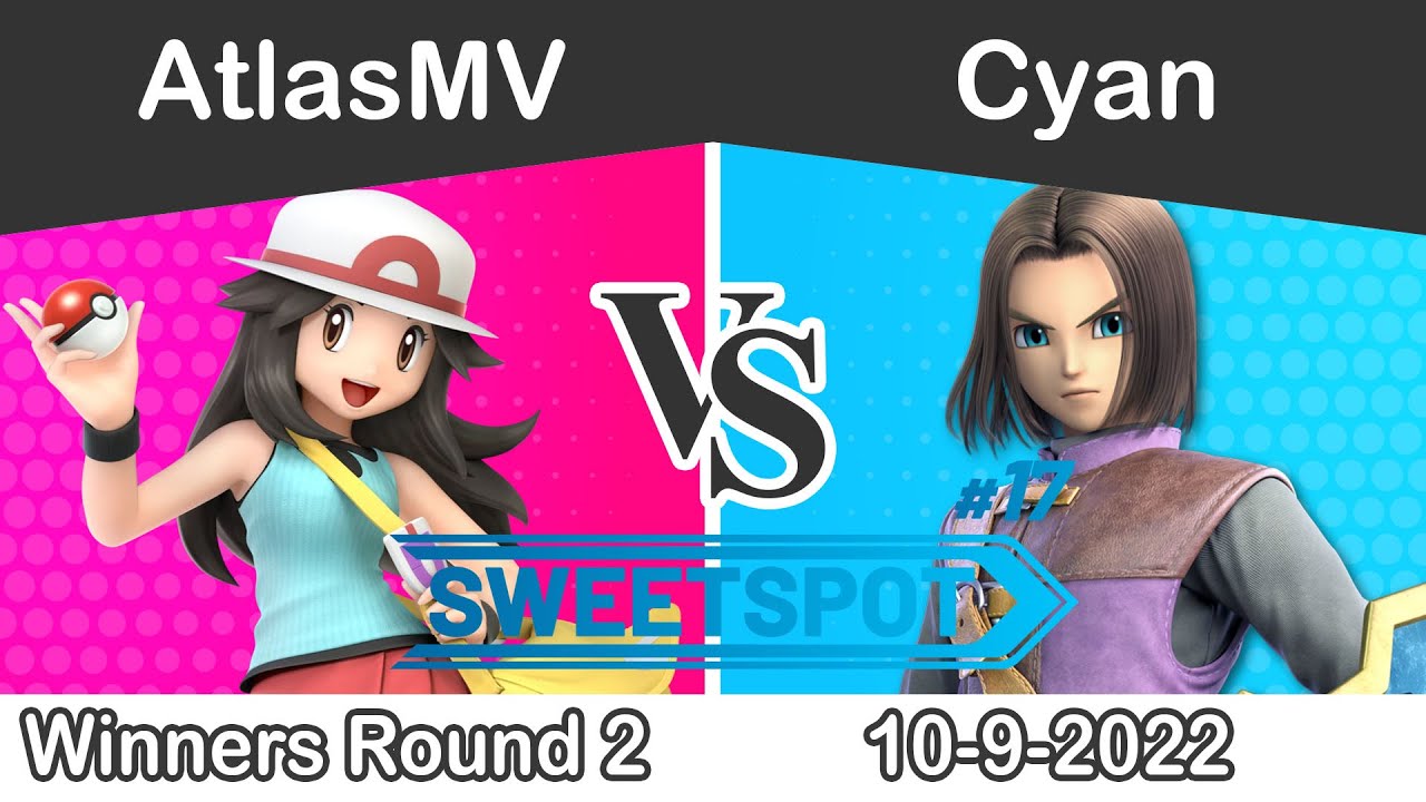 Sweetspot #17 - AtlasMV (Pokemon Trainer) vs Cyan (Hero) WR2 - SSBU ...