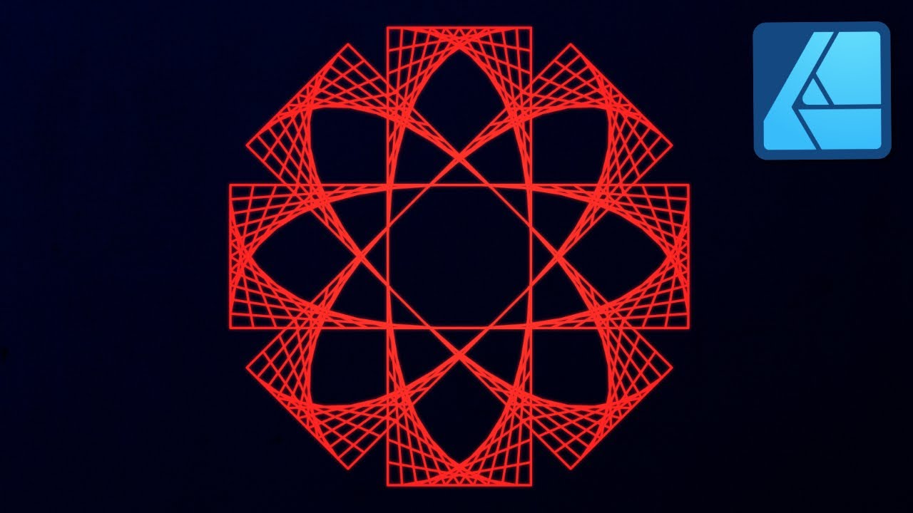 How to Create a Flower String Art Figure in Affinity Designer (Vol. 3 ...