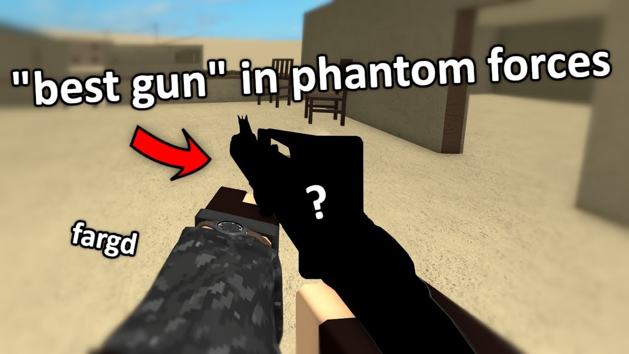 the "best gun" in phantom forces (fargd) - YouTube