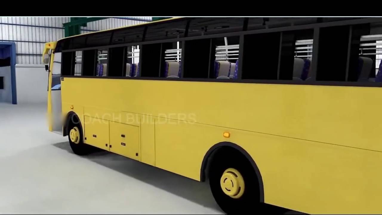 Bus body building - YouTube