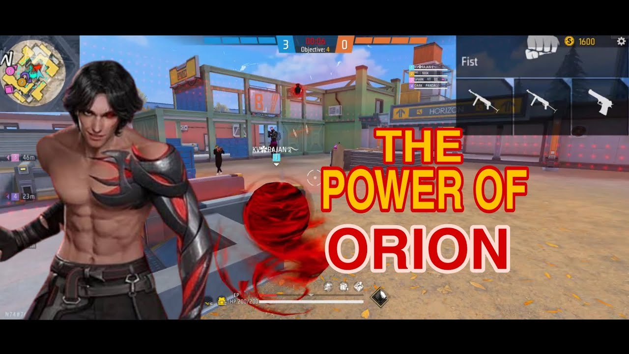The power of Orion|| Tips and tricks|| ORION FUNNY 🤣🤣🤣 gameplay - YouTube