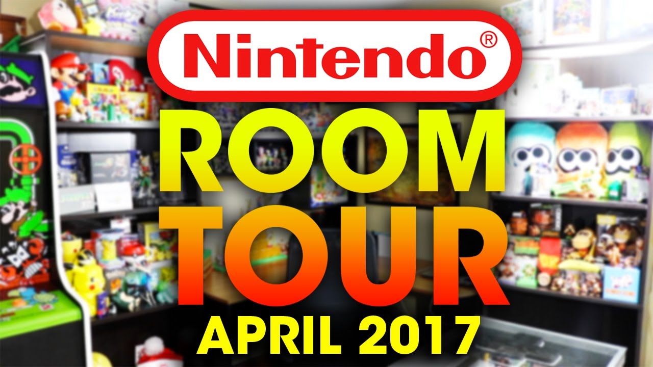 INSANE NINTENDO ROOM TOUR! (April 2017) - YouTube
