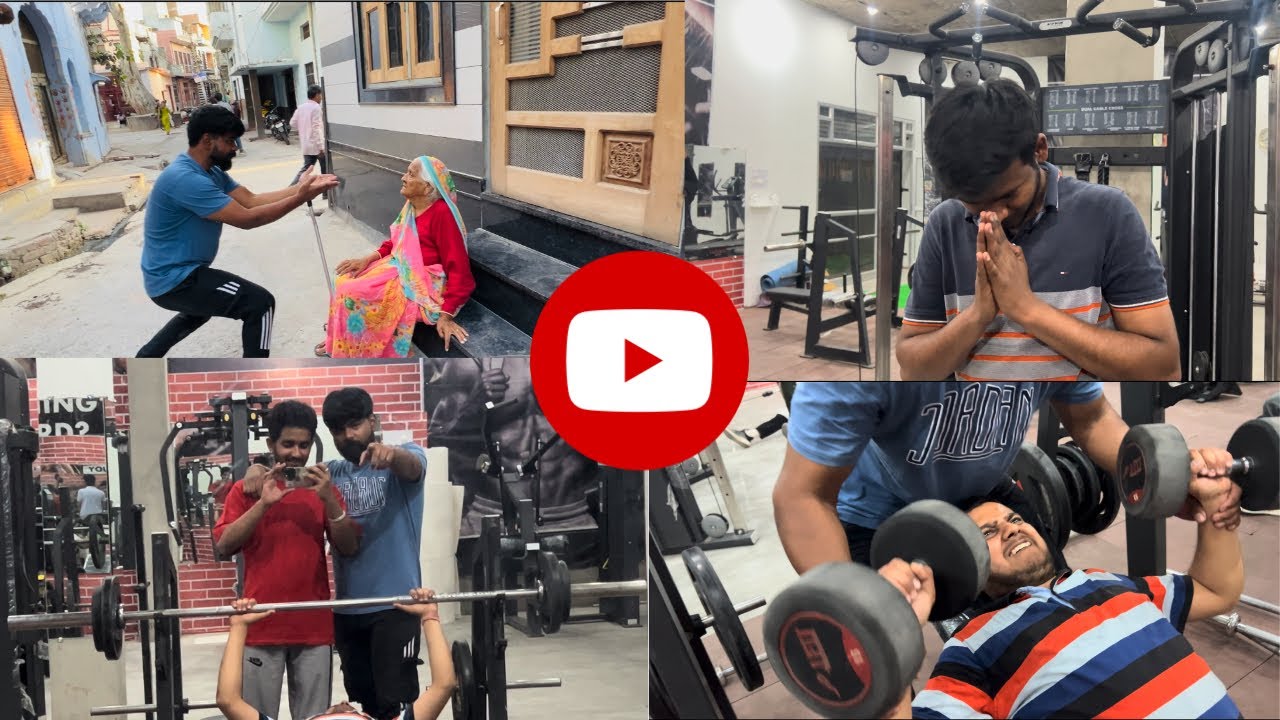 Chest Workout With Homies | #gym #gymmotivation #dailyvlog - YouTube