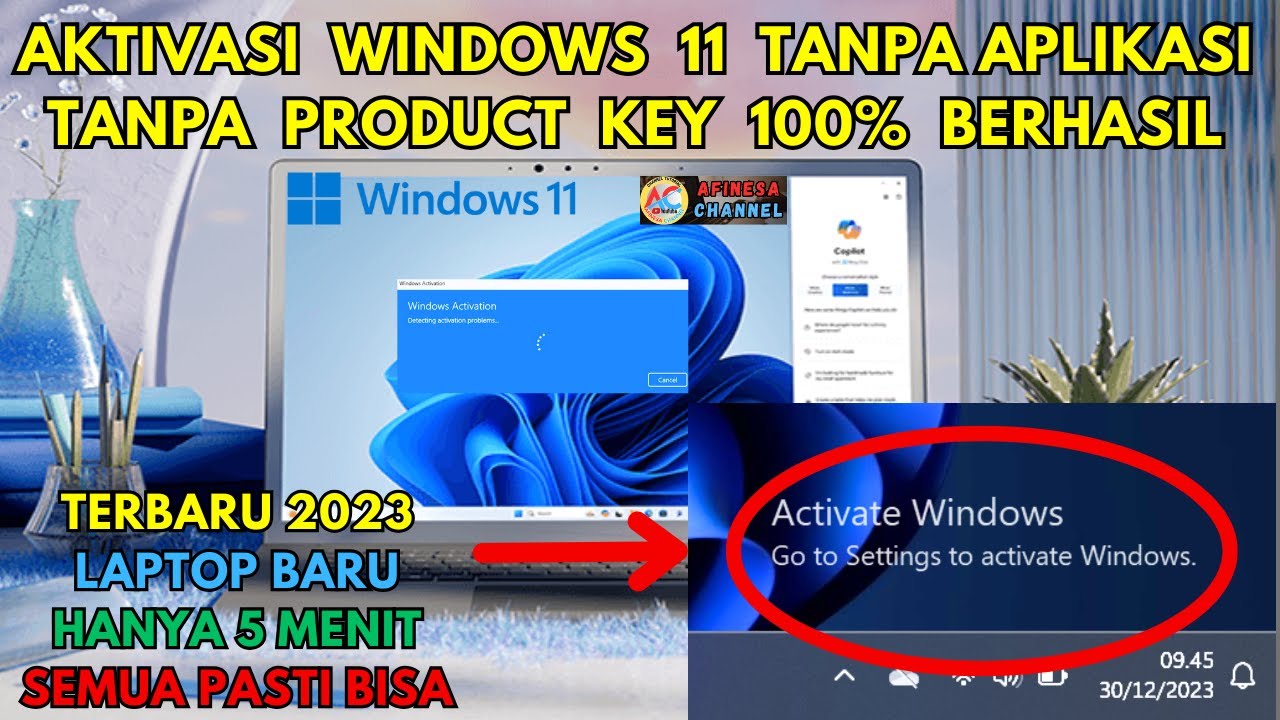 Aktivasi Windows 11 Terbaru 2025 Tanpa Aplikasi Tanpa Product Key - YouTube