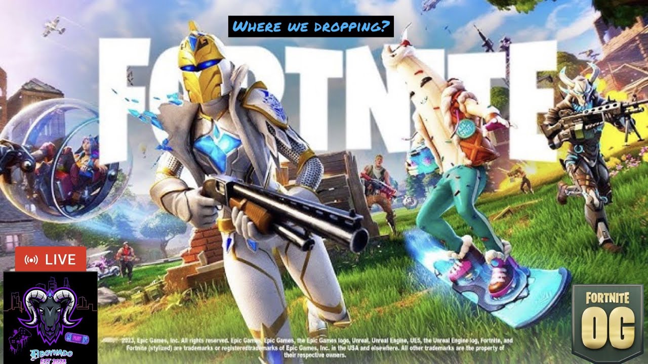 🔴Fortnite live!! Update OG season!!🔥 - YouTube