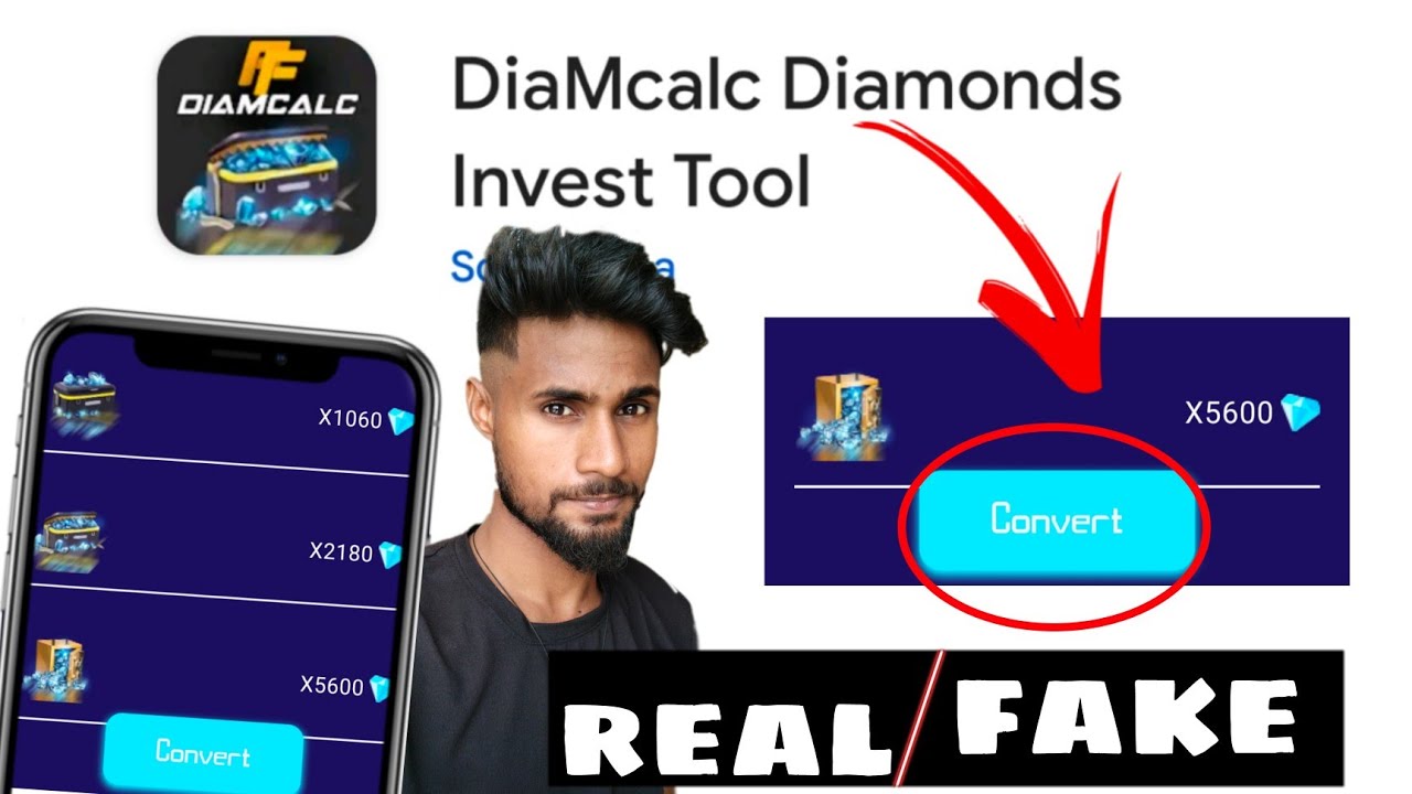 DiaMcalc Diamonds Invest Tool App Real or Fake | DiaMcalc app kaise use ...