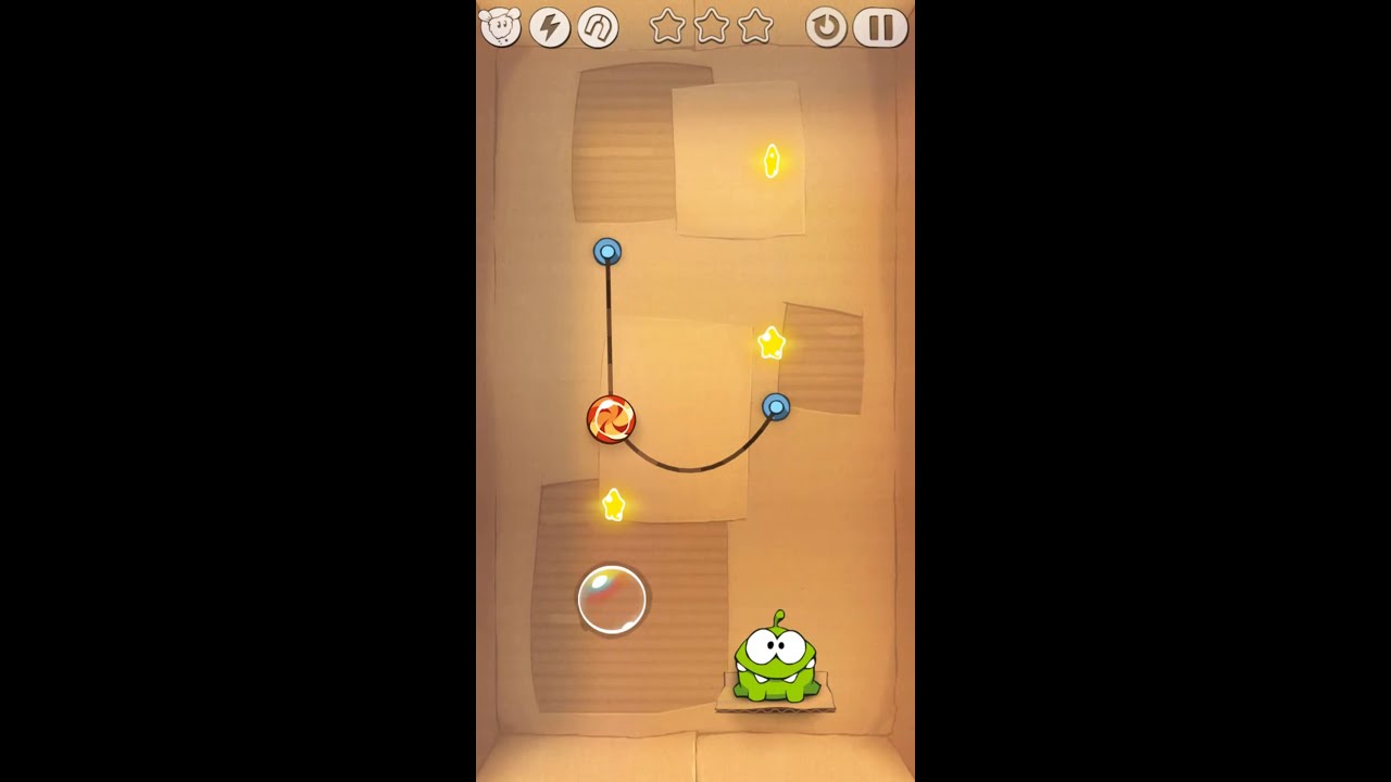 Cut The Rope Cardboard Box Level 05 - YouTube