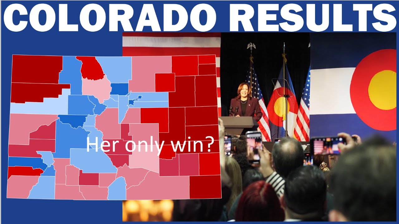 2024 COLORADO RESULTS | Kamala Harris wins Colorado becoming one of her ...