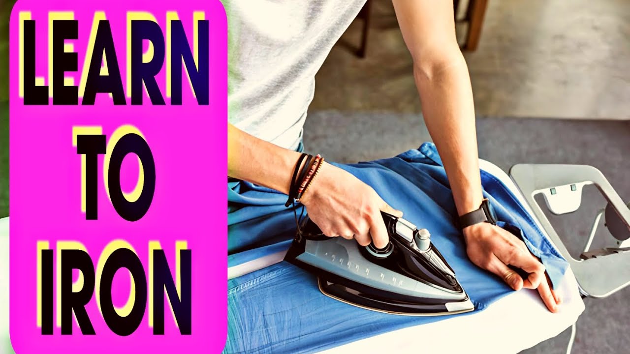 How to iron our clothes? - YouTube