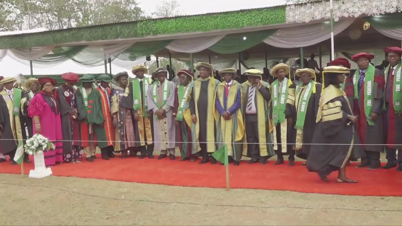 45TH FOUNDER'S DAY ANNIVERSARY AND 22ND CONVOCATION CEREMONY - YouTube