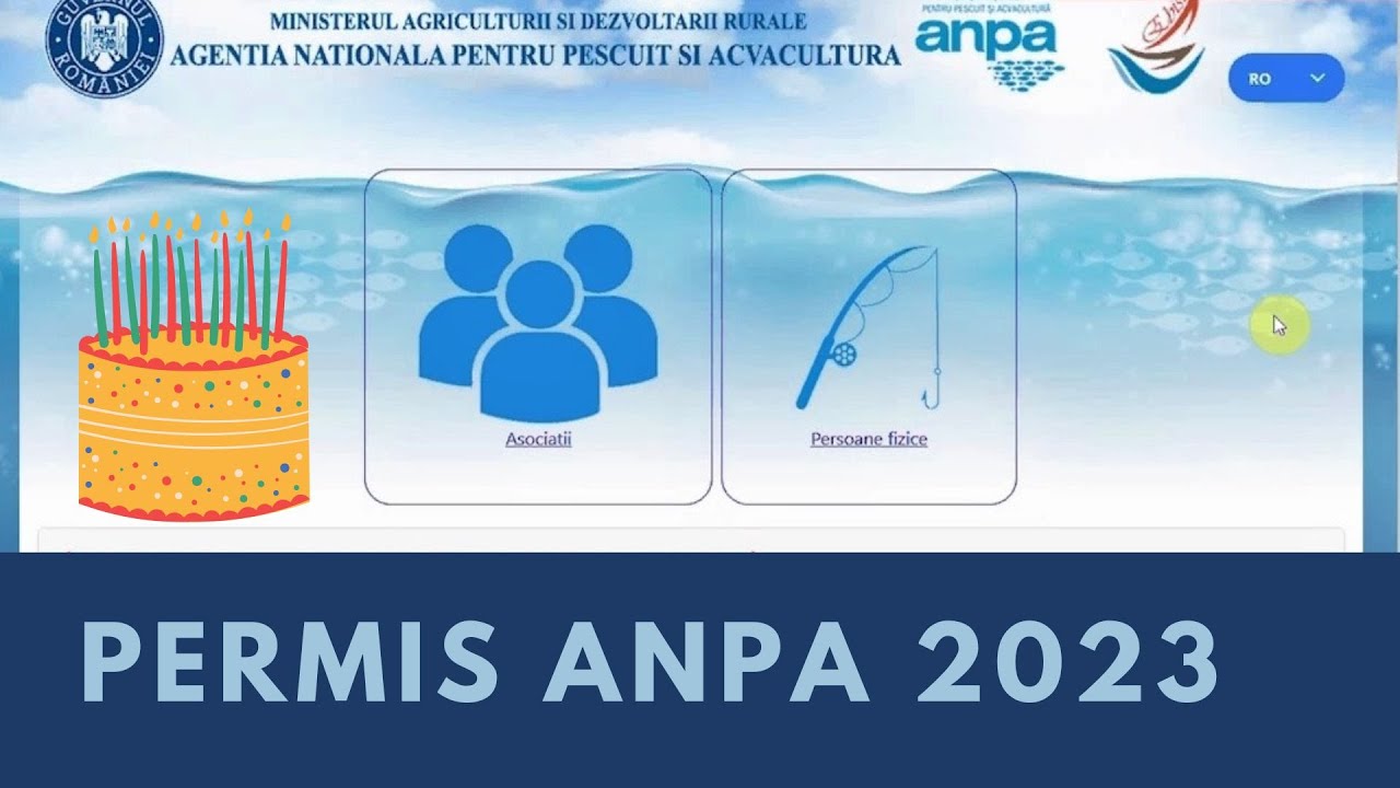 Cum să îți faci permis de pescuit ANPA în 2023 - YouTube