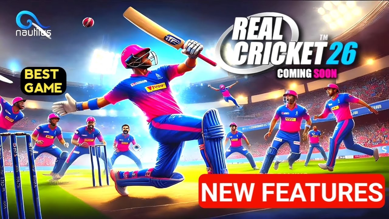 REAL CRICKET™26 | New Game + New Features | Best Mobile Cricket Game ...