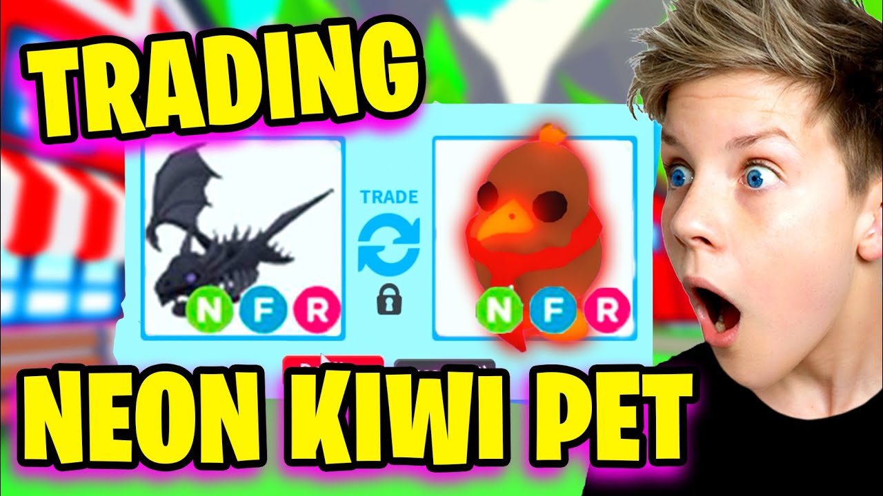 INSANE TRADES FOR NEON KIWI in Adopt Me! Prezley - YouTube