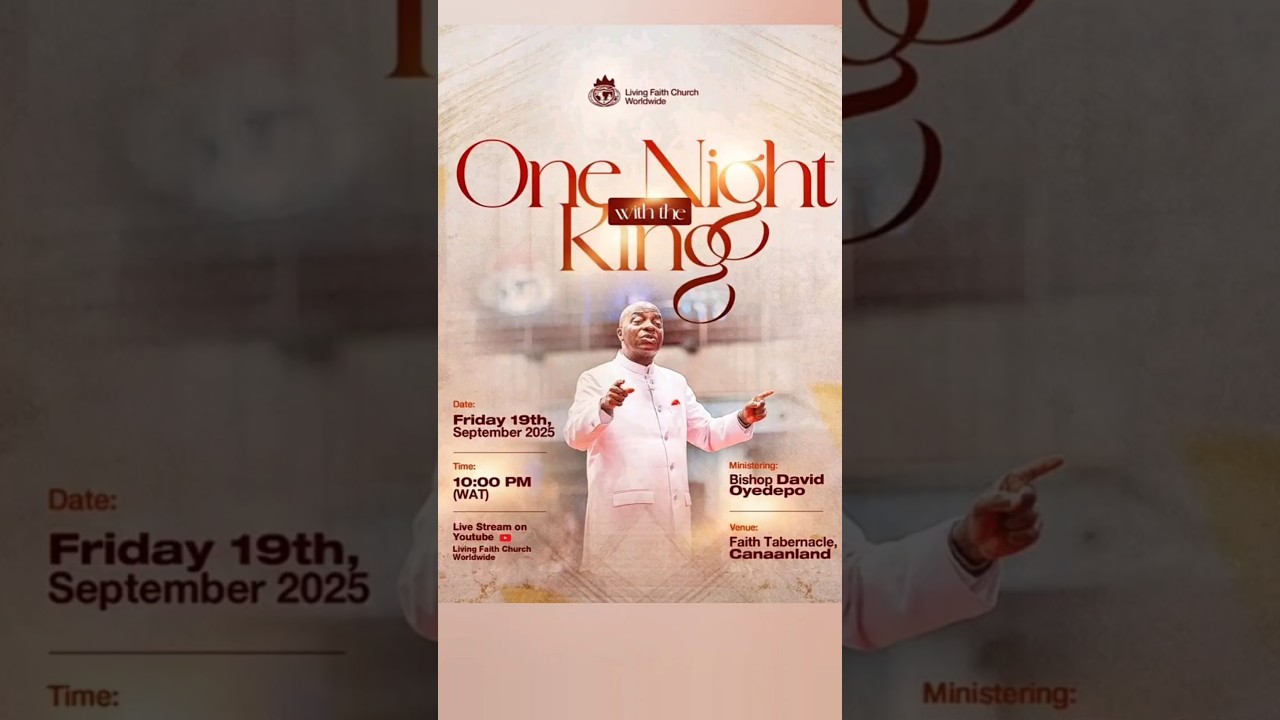 Don't Miss One Night With The King On Friday For Any Reason ‎‎- Bishop ...