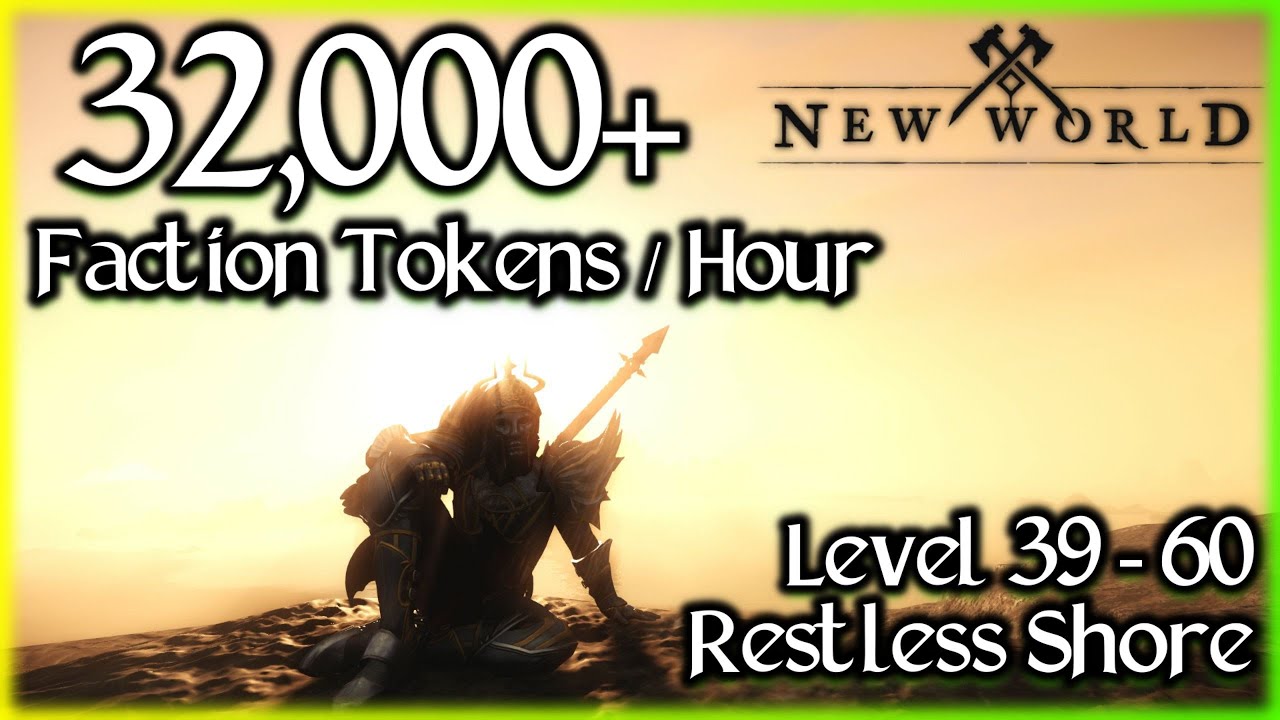 New World: Best Faction Token Farming 32,000+ An Hour! Level 39+ - YouTube