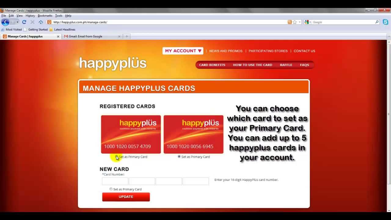 How to add more Happyplüs Cards in your Account - YouTube