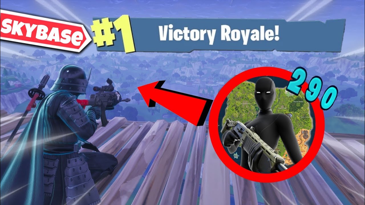 We Built a Skybase in OG Fortnite! - YouTube