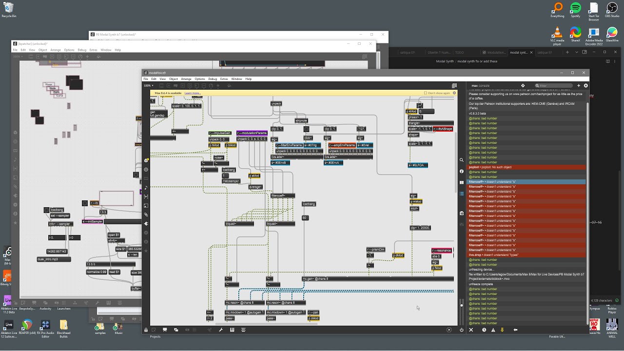 music stream 28 - max device bugfixing - YouTube