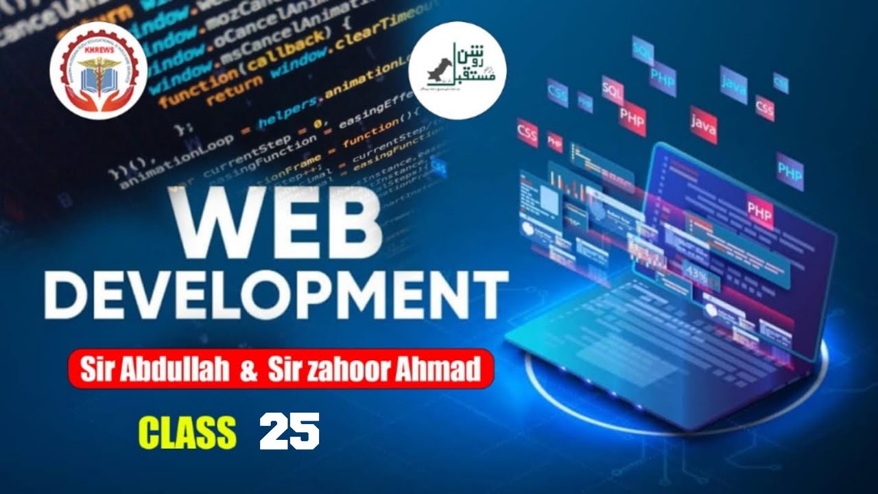 Website Development Course | Class # 25 | Sir Zahoor Ahmad - YouTube