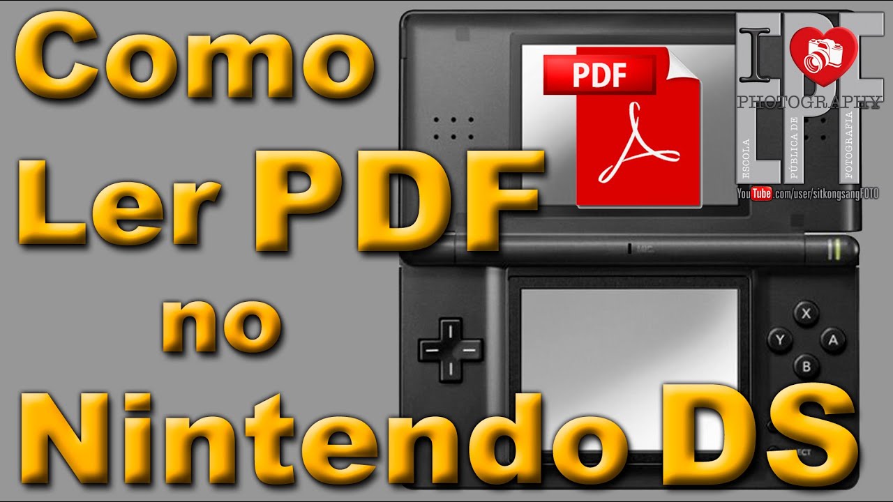 Como Ler Arquivos PDF no Nintendo DS - DSI - XL - Aula ExtraMural - # ...